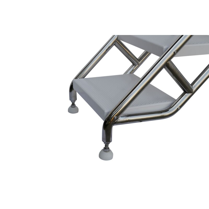 Edelstahl Treppe für Pools bis 1,35m Tiefe, 1.079,00